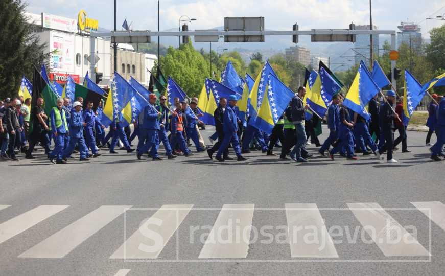Zenički rudari jednosatno obustavili rad: U četvrtak moguć generalni ...