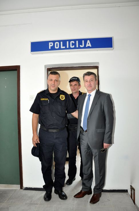 Sarajevo /Otvoren punkt Policijske stanice Stari Grad na Širokači ...