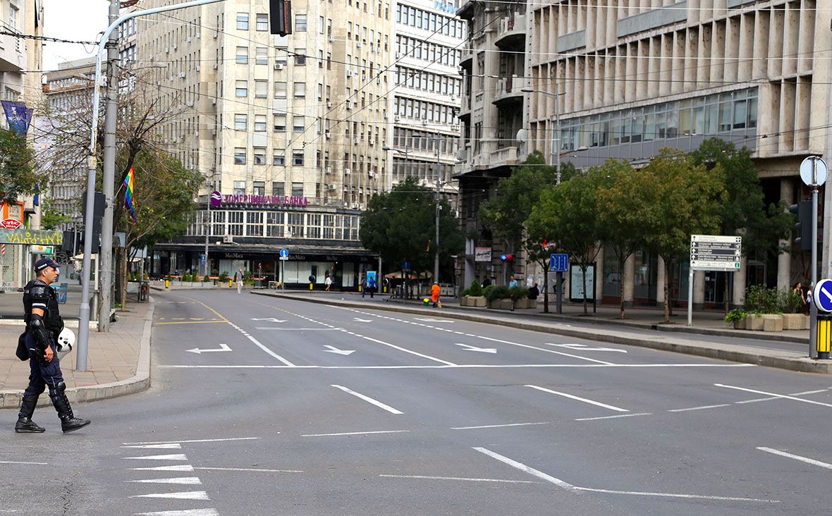 Beograd /Velike mjere obezbjeđenja Parade ponosa, Mirjana Karanović ...