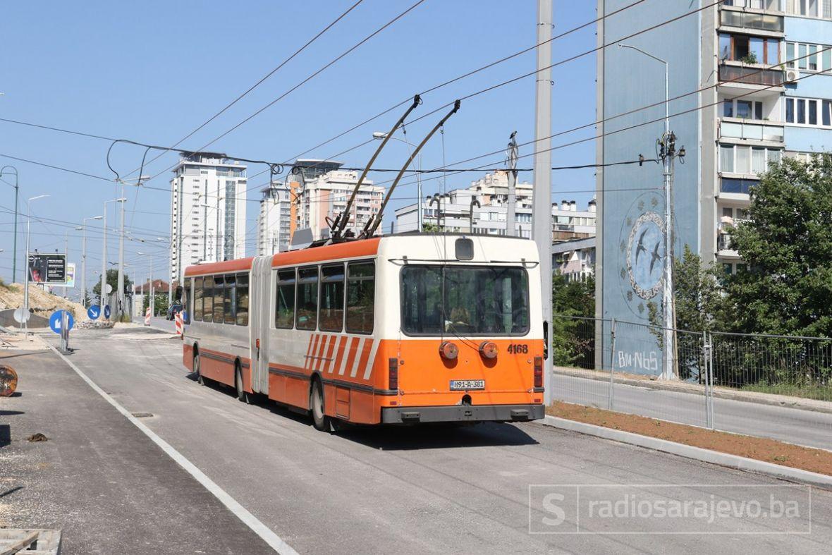 Dobrinja - Skenderija /Radovi na tranzitu: Obustavlja se trolejbuski ...