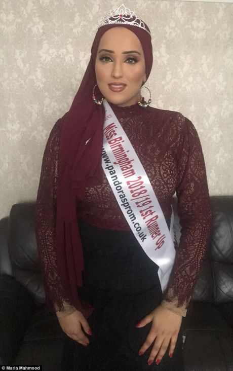 Maria Mahmood: Prva djevojka s hidžabom koja se bori za titulu Miss ...
