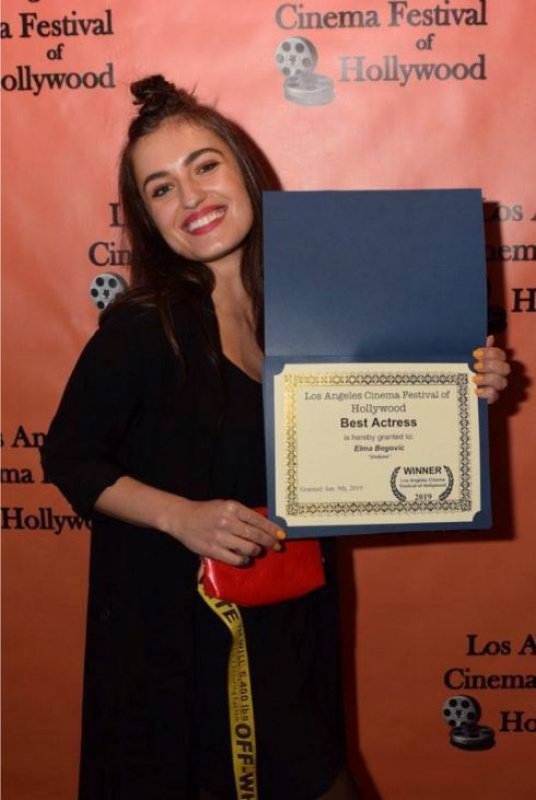 Uspjeh /Elma Begović osvojila nagradu Best Actress: Sarajevo je moj ...