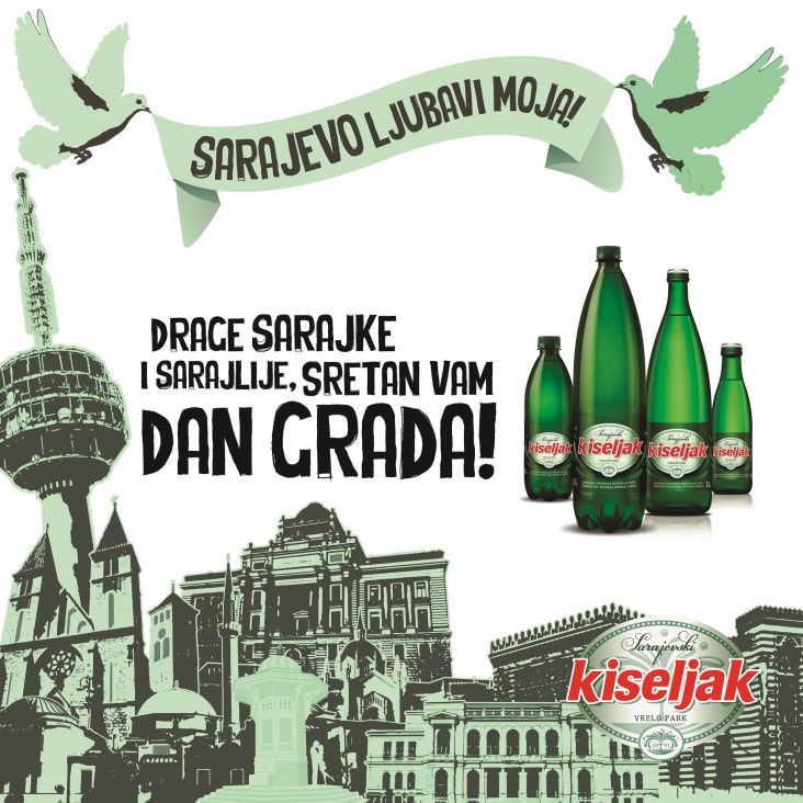 Glavni grad /Za 6. april se osvježite uz Sarajevski kiseljak: Niz ...