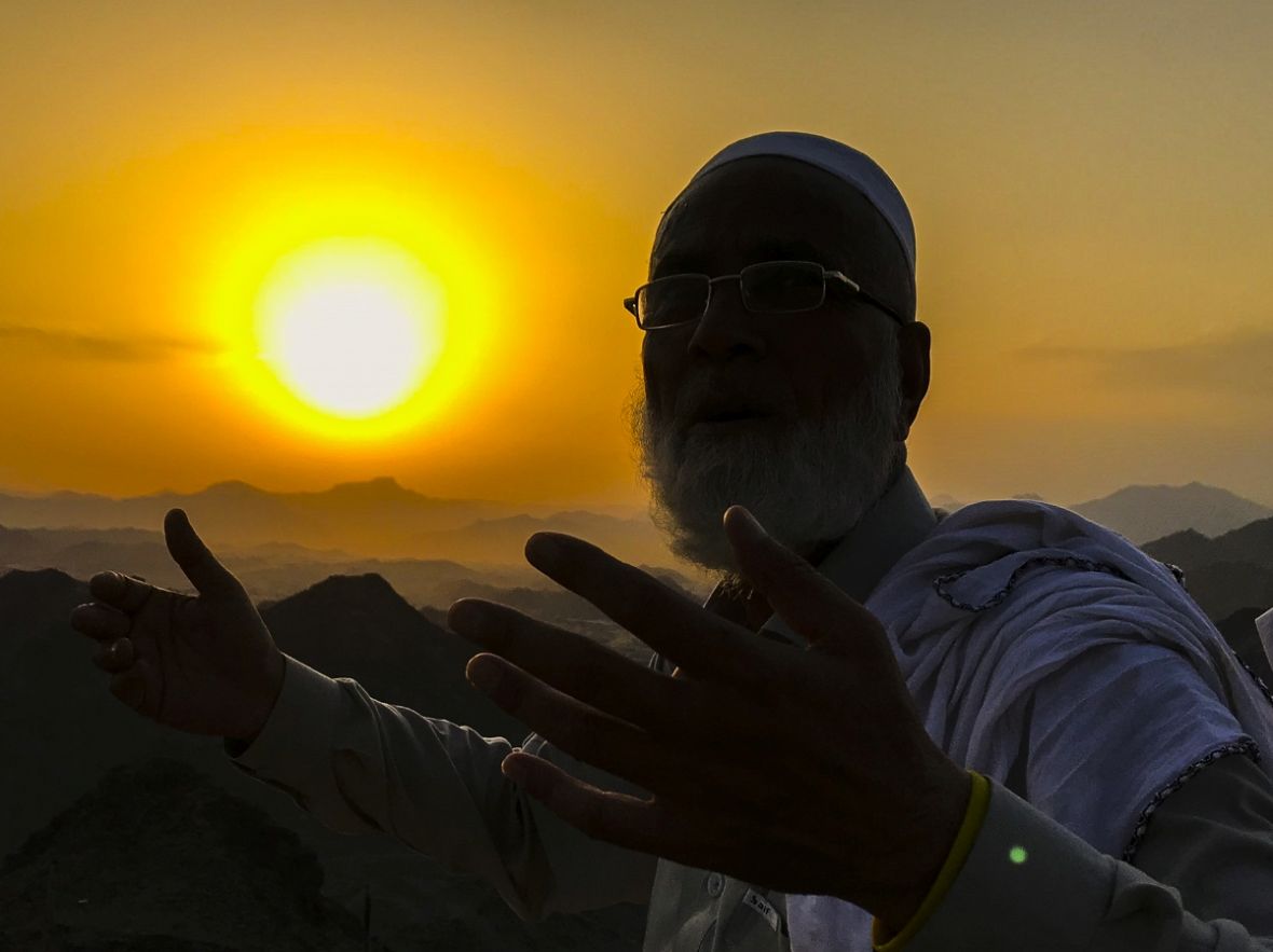 Mekka /Pećina Hira, mjesto gdje je poslanik Muhammedu primio prvu ...