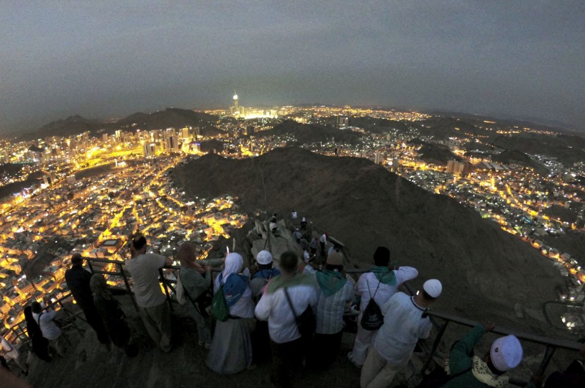 Mekka /Pećina Hira, mjesto gdje je poslanik Muhammedu primio prvu ...