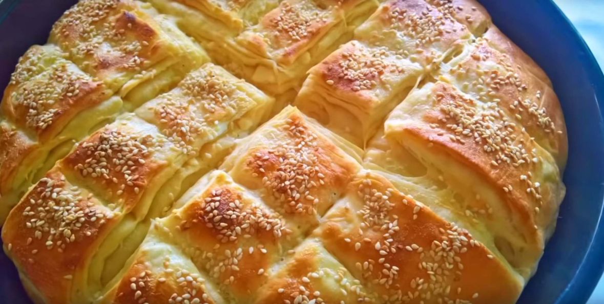 Recepti /Pecivo koje će vas oduševiti: Lisnata pogača sa sirom / Radio ...