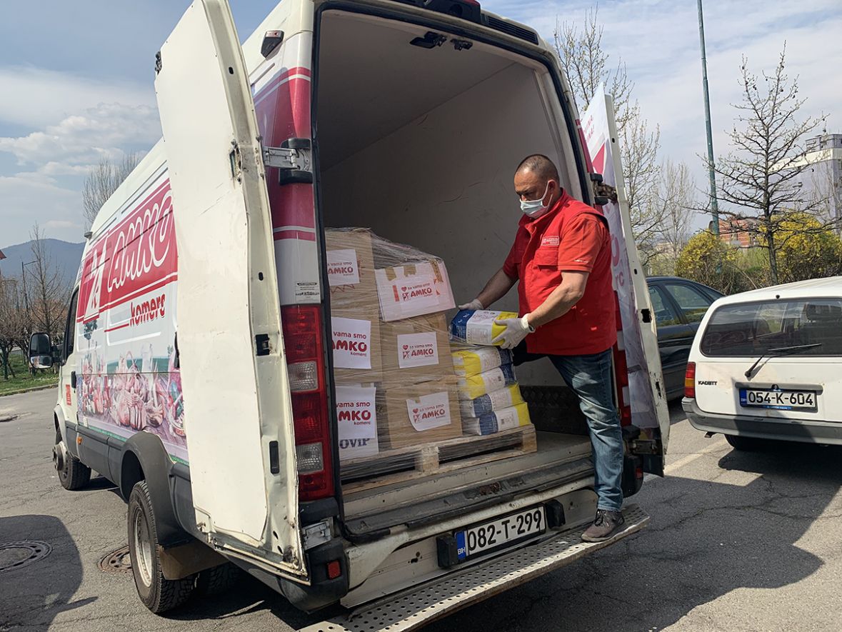 Humanost u teškim trenucima /Amko komerc nastavlja sa društveno ...