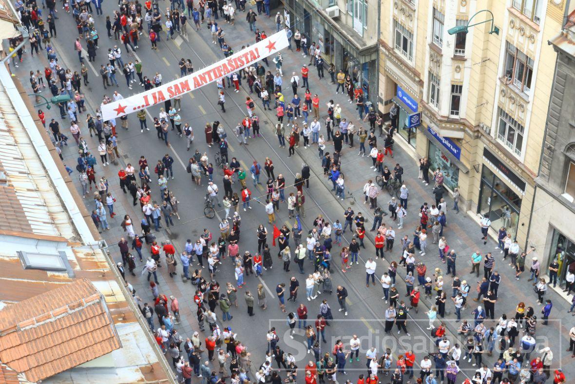 ! /Pogledajte kako je skup SABNOR-a BiH kod Vječne vatre izgledao iz ...