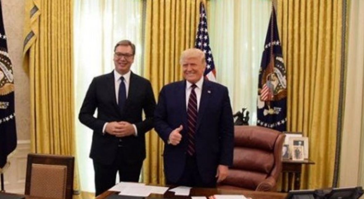 SAD /Vučić: Napravili smo bilateralni sporazum sa SAD, a ne sa Kosovom ...