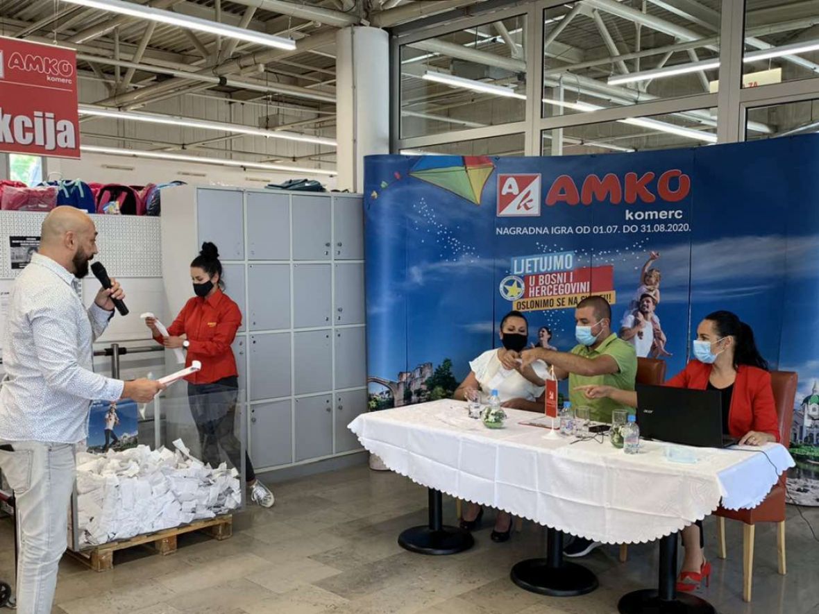 BiH /Izvučeni dobitnici velike nagradne igre Amko komerca / Radio Sarajevo