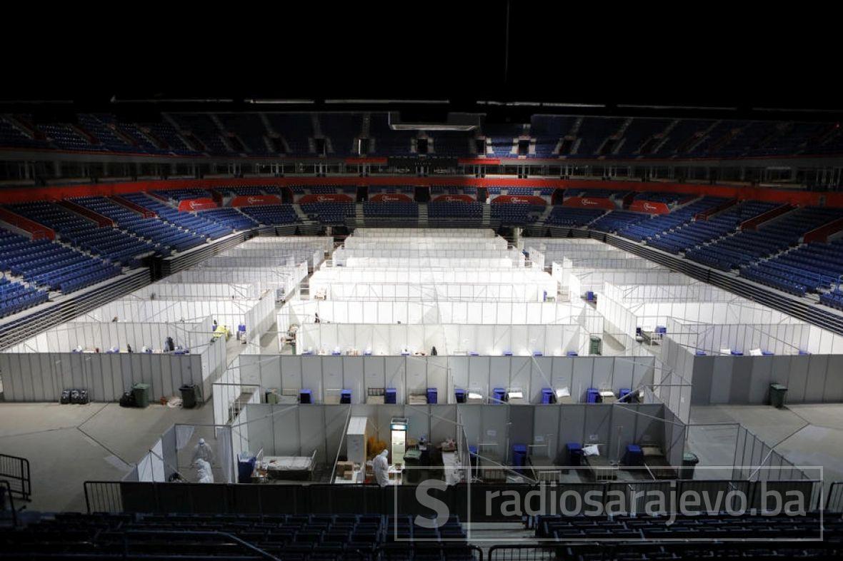 Srbija /U beogradskoj Areni 350 pacijenata na kisiku / Radio Sarajevo