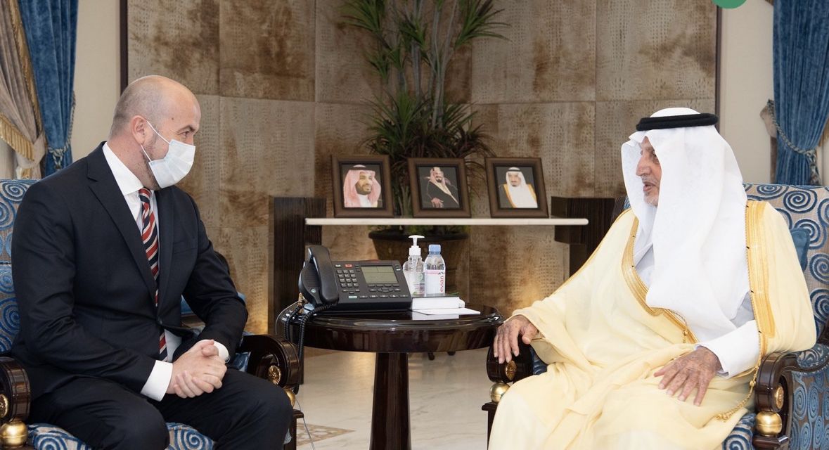 Sastanak /Muhamed Jusić sa emirom Meke: Kontinuirana podrška napretku ...