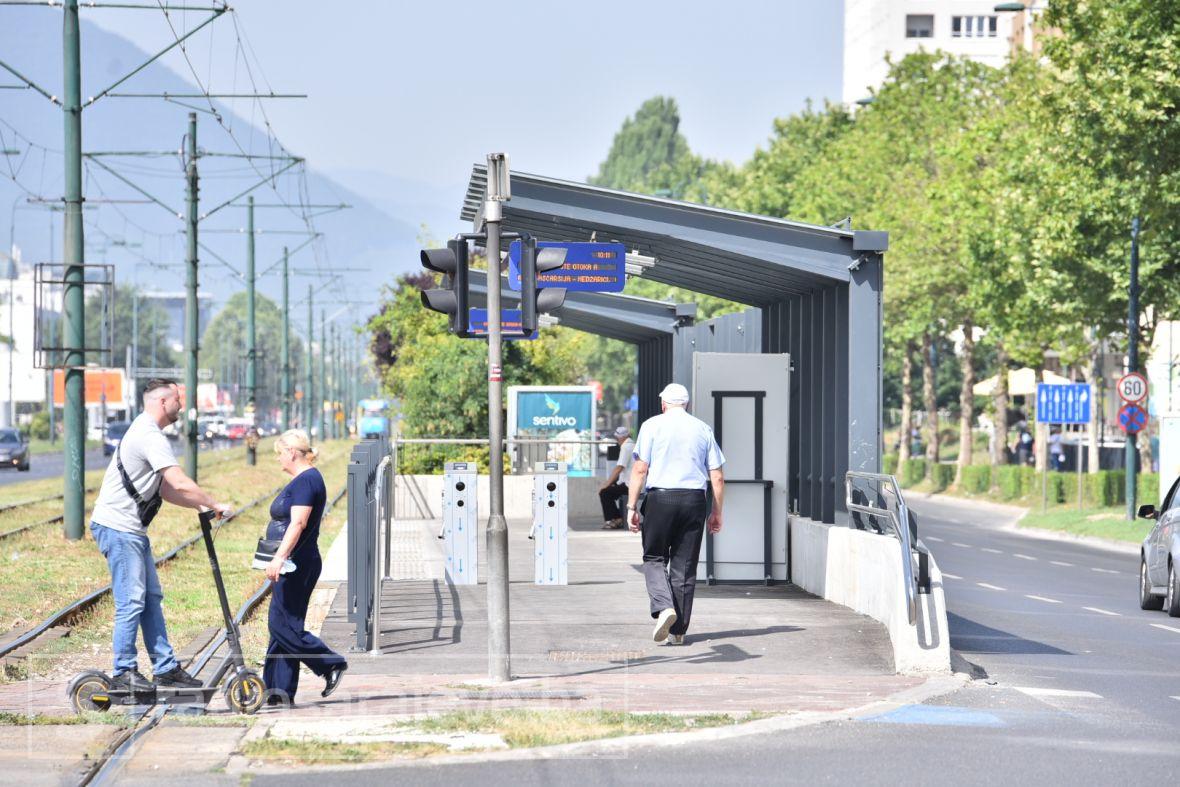 Pogledajte kako izgleda tramvajsko stajalište na Otoci dan nakon ...